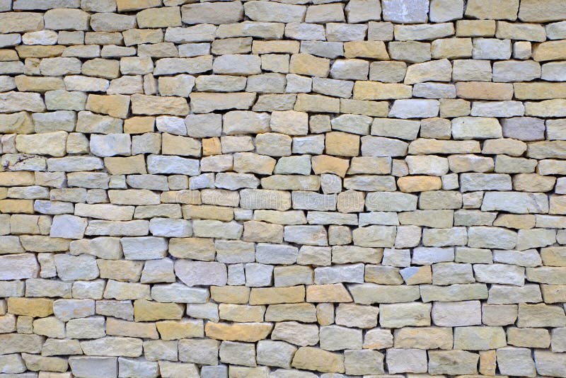 Stone Wall Texture Background Natural Color. Stock Photo - Image of ...