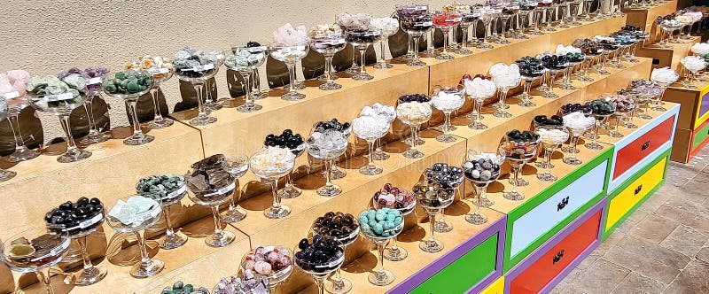 Decorative stones in store stock photo. Image of culture - 245699324