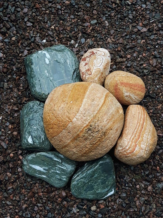 Decorative stones stock photo. Image of green, stones - 106763284