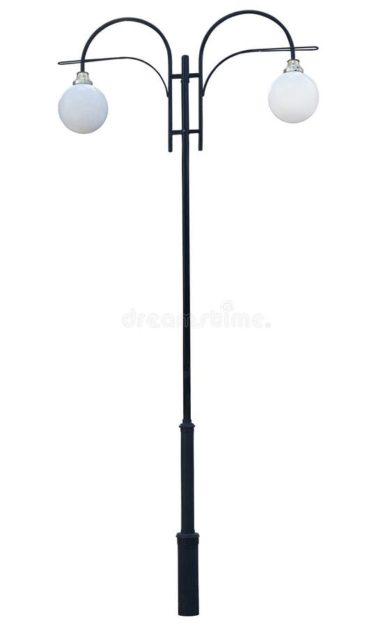 Decorative Street Lamp-post . Stock Photo - Image of glass, metal: 52862476