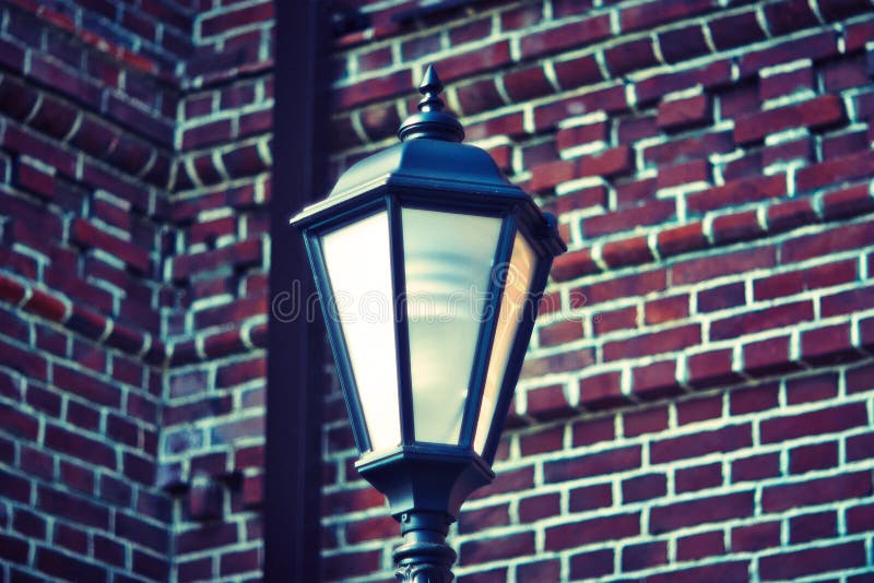 Decorative Street Lights 017 Stock Photo - Image of outdoors, light ...