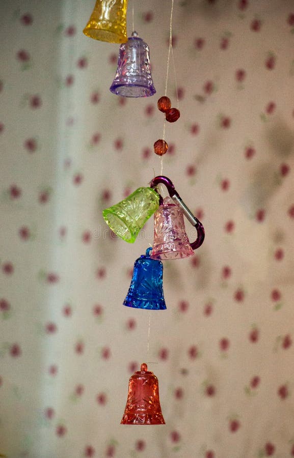 Decorative Style Beautiful Colorful Bell Stock Photo - Image of ...