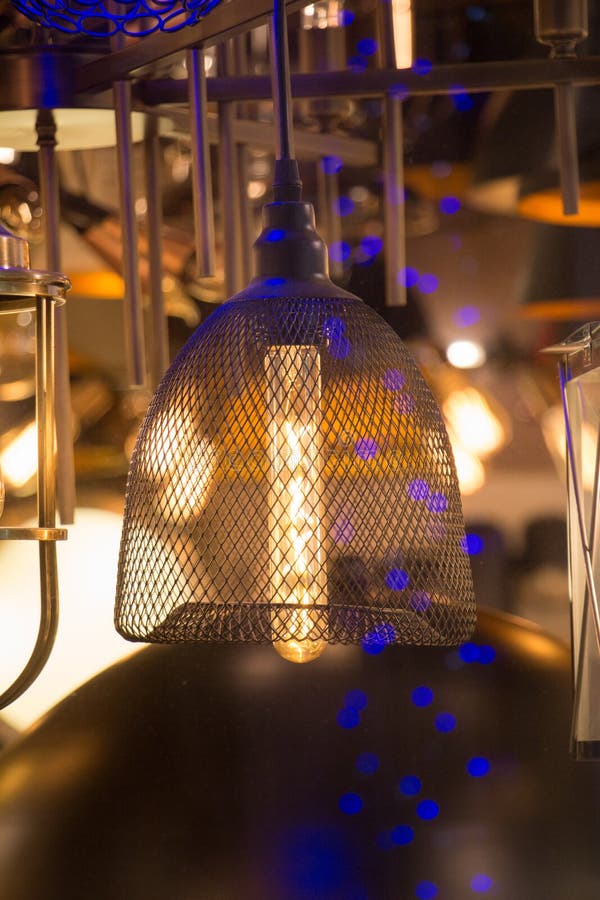 Decorative Style Filament Light Bulbs Stock Photo - Image of chandelier ...