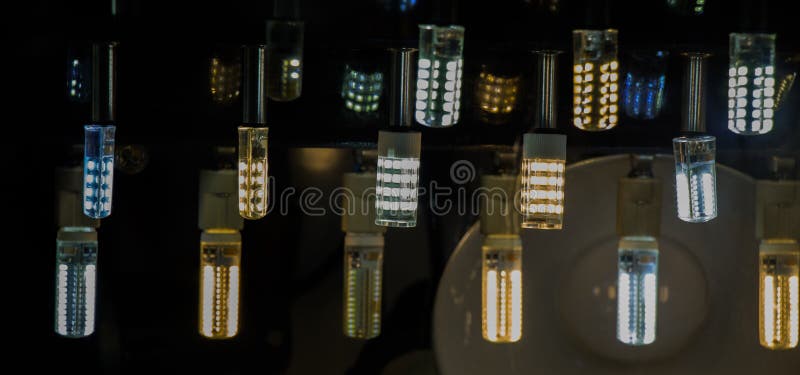Decorative Style Filament Light Bulbs Stock Photo - Image of power ...