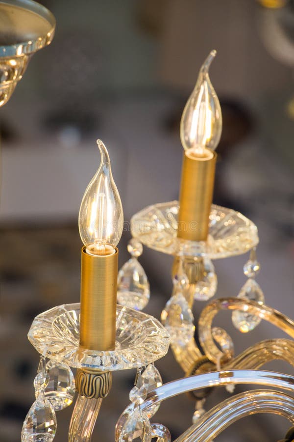 Decorative Style Filament Light Bulbs Stock Image - Image of electric ...