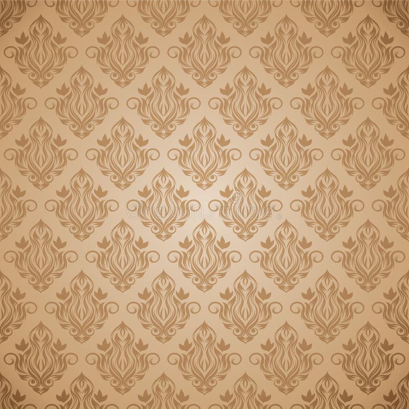 Decorative Swirl Ornament Pattern Stock Illustration - Illustration of ...