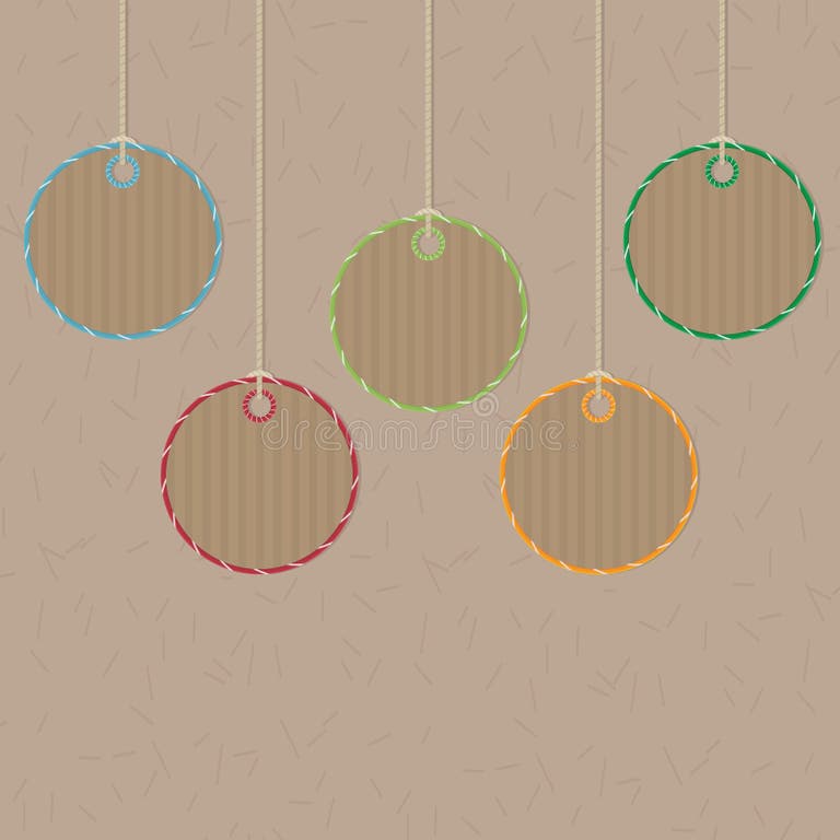 Decorative tags stock vector. Illustration of background - 20491487