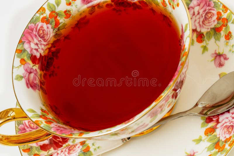 Beautiful Porcelain Tea Cups Stock Image - Image of antique, crockery ...