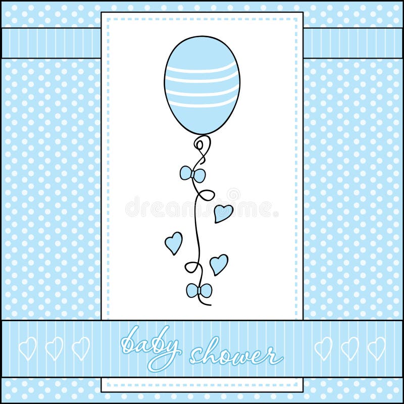 Decorative Template Frame Design for Baby Arrival Stock Vector ...