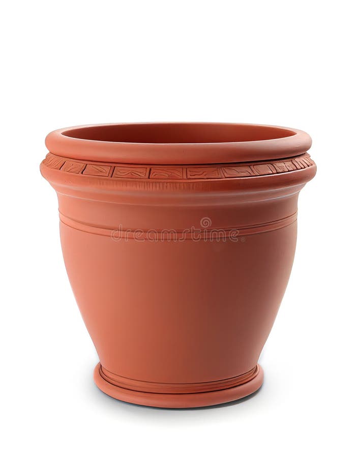 Decorative Terracotta Pot Stock Illustrations – 688 Decorative ...