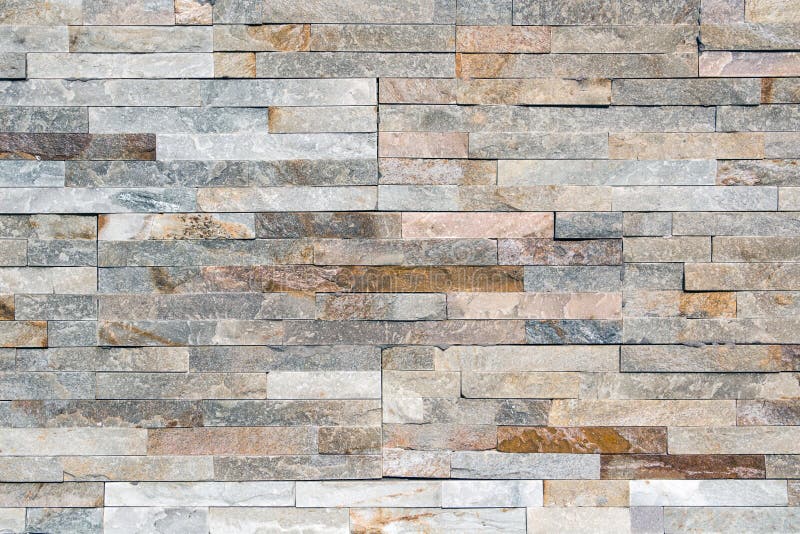 Decorative Texture of a Beautiful Wall with Rectangular Parts of Multi ...