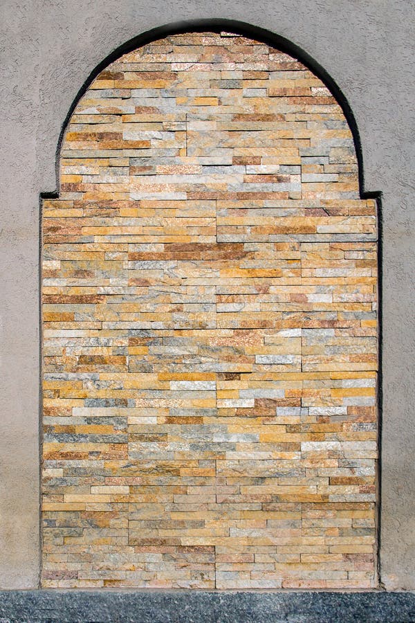 Decorative Texture of a Beautiful Wall with Rectangular Parts of Multi ...