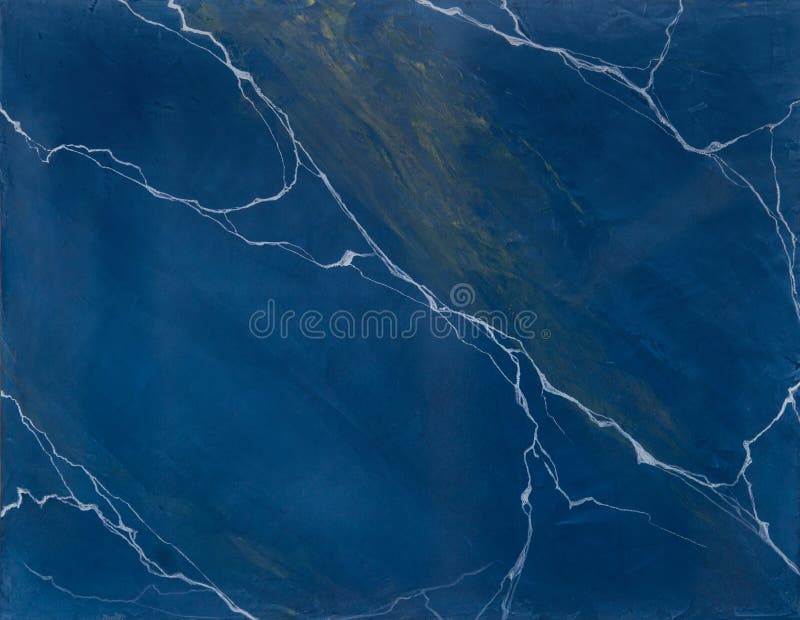 Decorative Texture, Blue Marble Effect with White Lines Stock Image ...