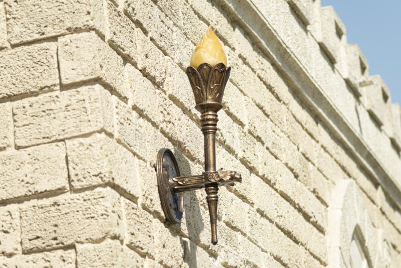 Castle And Torch Emblem