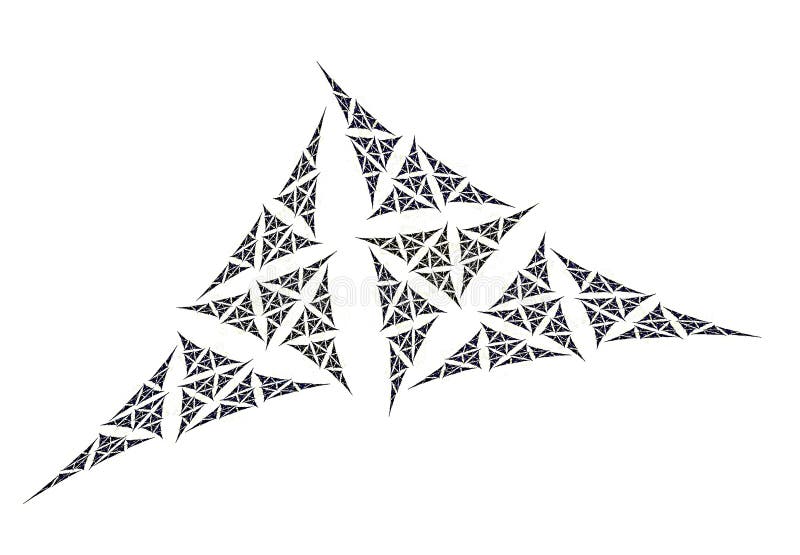 Decorative Triangle Patterns Stock Vector - Illustration of vector ...