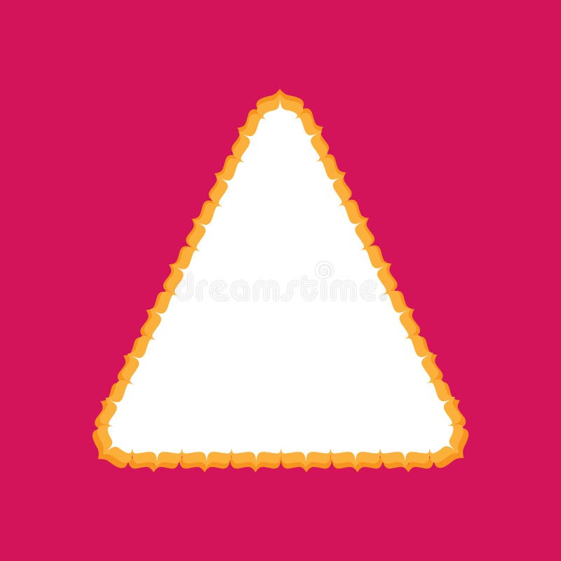 Decorative Triangle Frame Design that You Can Use in Invitations ...