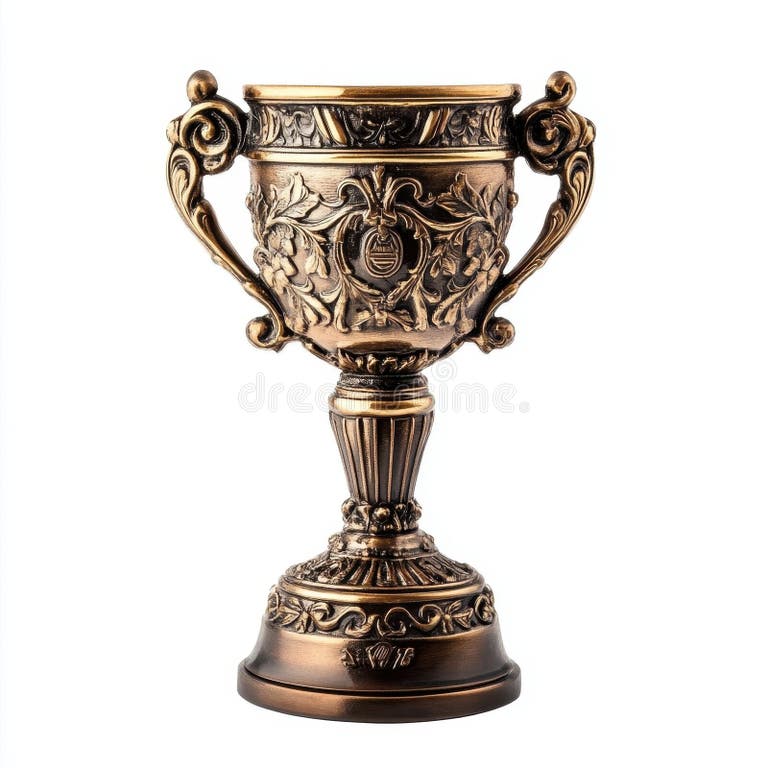 A Decorative Trophy with Ornate Design, Symbolizing Achievement and ...