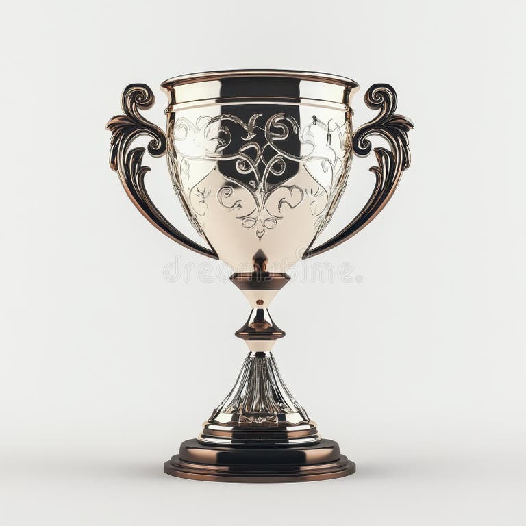 A Decorative Trophy with Ornate Designs, Symbolizing Achievement and ...