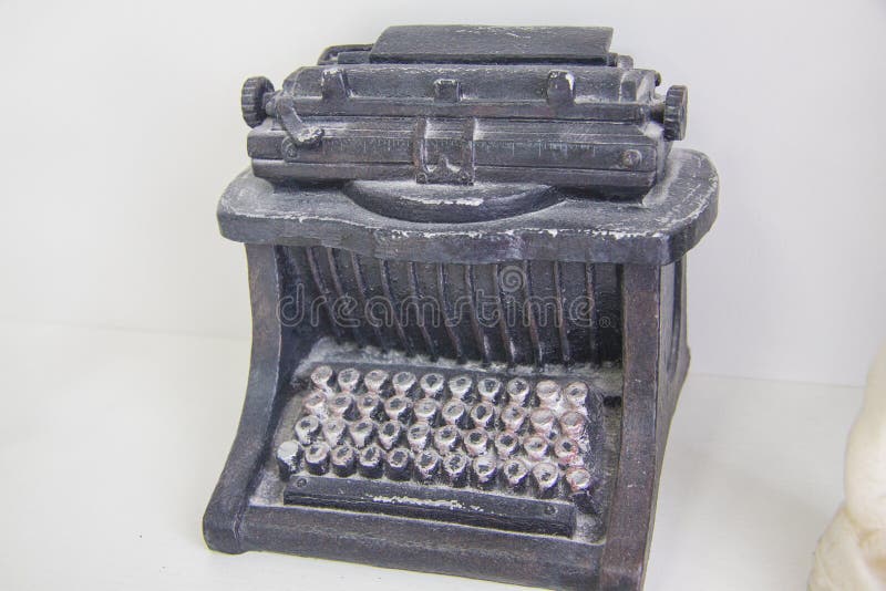 Decorative typewriter stock image. Image of ancient, paper - 44948337