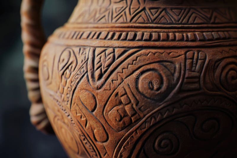 Decorative Vase with Intricate Designs and Patterns, Ideal for Use in ...