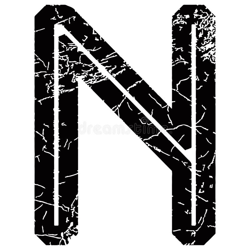 Decorative Vector Letter Isolated on White Background.Art Font. Stock ...