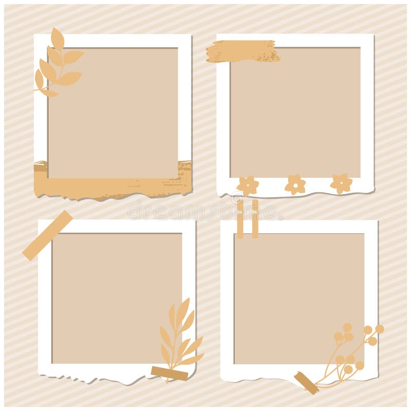 Decorative Vector Pattern Frames. Stock Vector - Illustration of frame ...