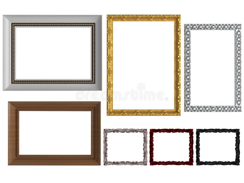 27+ Decorative vintage empty wall picture frames Free Stock Photos ...