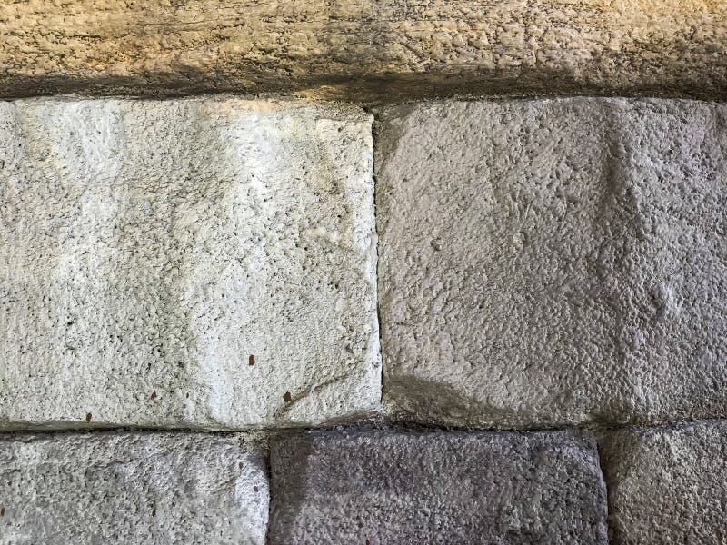 Decorative Wall of Colored Stone Bricks Stock Photo - Image of decor ...