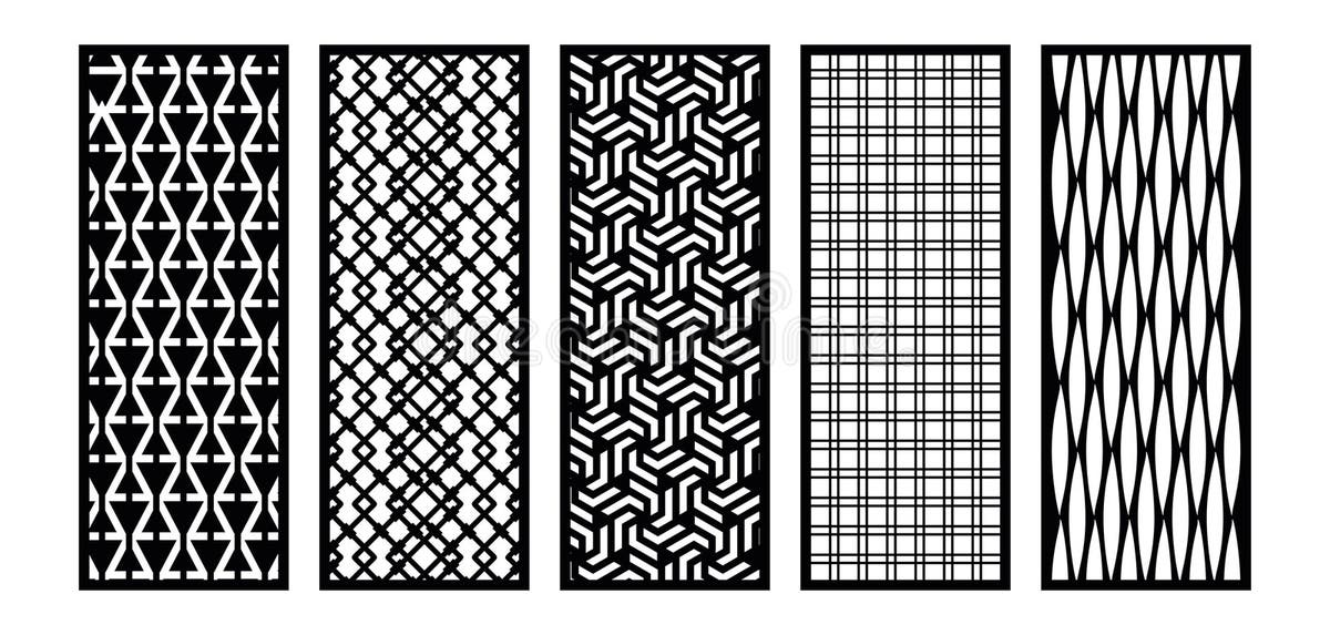 Set Wall Panels Vector Stock Illustrations – 619 Set Wall Panels Vector ...