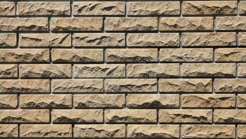 Decorative Wall Texture, Background. Stone Cladding of Matted Stone ...