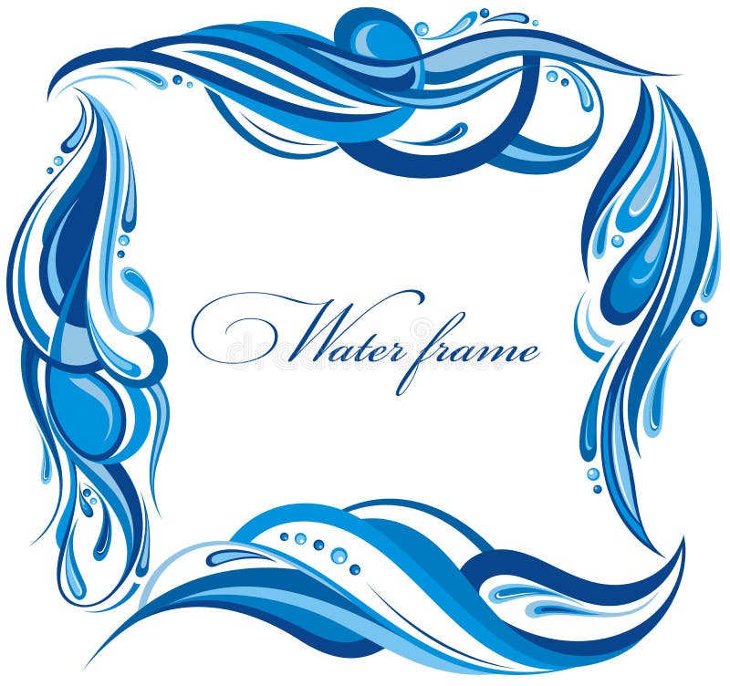 Water design element stock vector. Illustration of river - 28633535