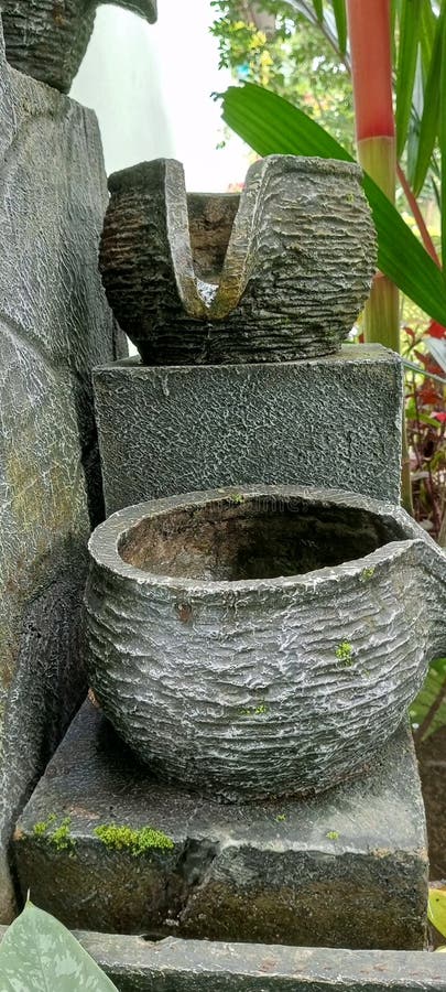 Decorative Water Stone stock image. Image of memorial - 262914429