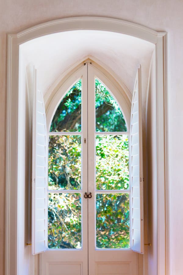 Decorative window stock photo. Image of indoors, architecture - 46578530
