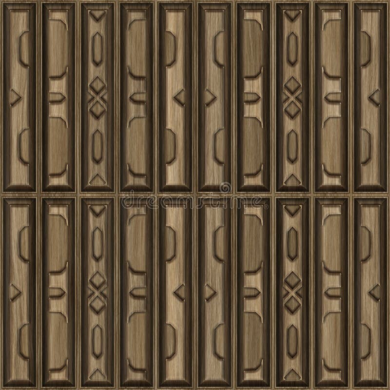 Decorative Wood Panel stock illustration. Illustration of texture ...