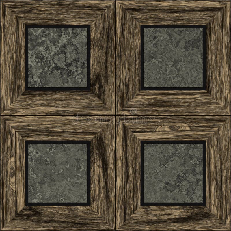 Decorative Wood Panel stock illustration. Illustration of luxury - 55818235