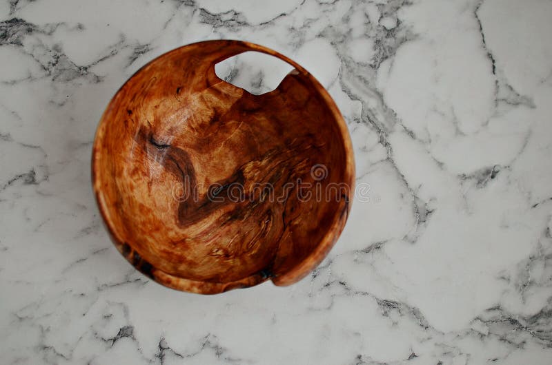 Decorative Wooden Bowl, the Texture of the Birch, Kitchen Interior Vase ...