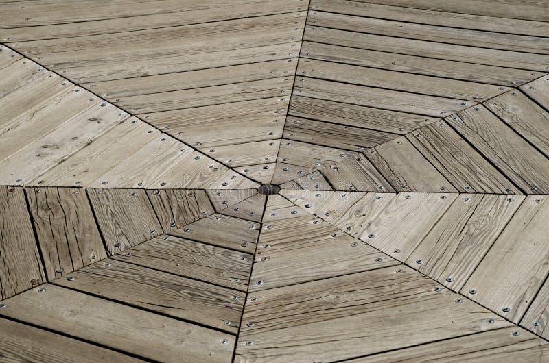 Decorative Wooden Floor with Triangle Close Stock Image - Image of ...