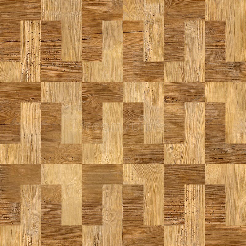 Decorative Wooden Pattern for Seamless Background Stock Illustration ...