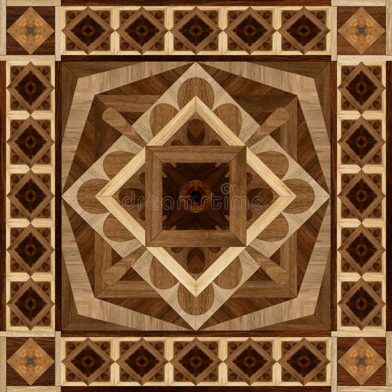 Floor Wood Pattern Tile Texture Stock Image - Image of background ...