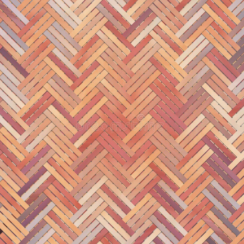 Decorative and Woven Mat or Rattan Virtual Geometric Pattern ...