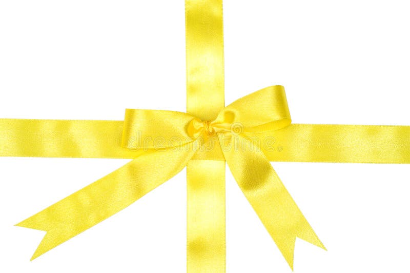 Ribbon Border stock image. Image of rectangular, knot, yellow - 663505