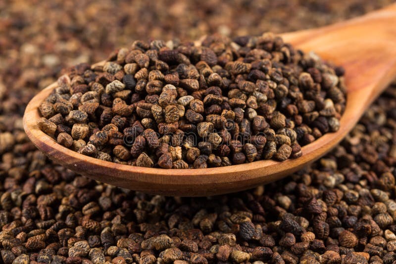 Decorticated Cardamom Seeds Stock Image - Image of abundant, baclground ...