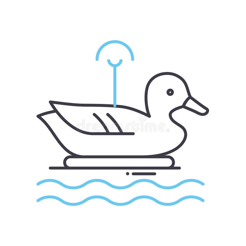 Decoy concept over white stock illustration. Illustration of lure ...