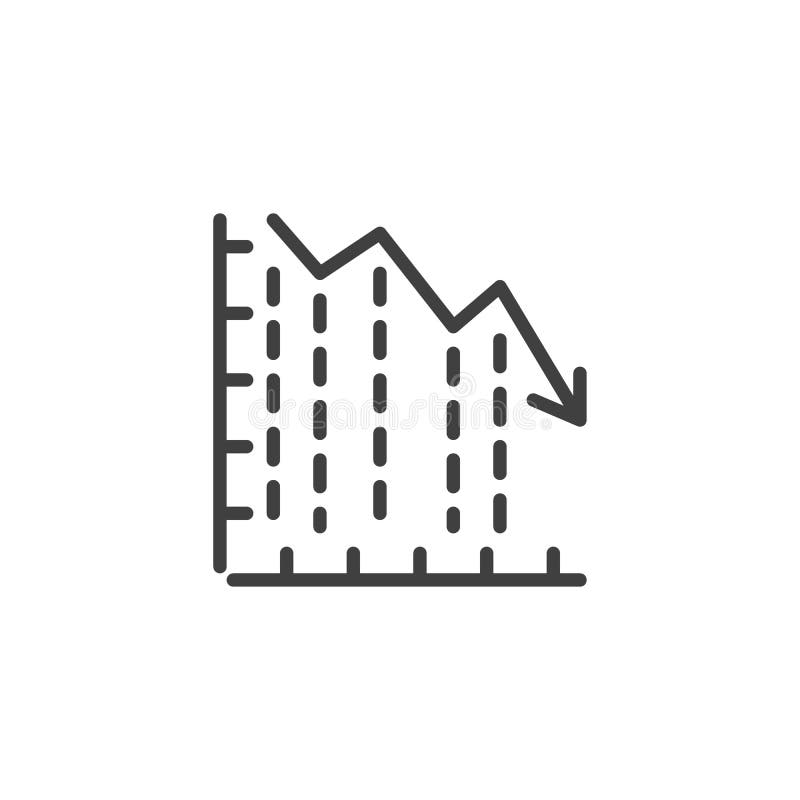 Negative Graph Icon Stock Illustrations – 2,146 Negative Graph Icon ...