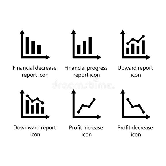 Decrease Report, Progress Report, Upward Report, Downward Report ...