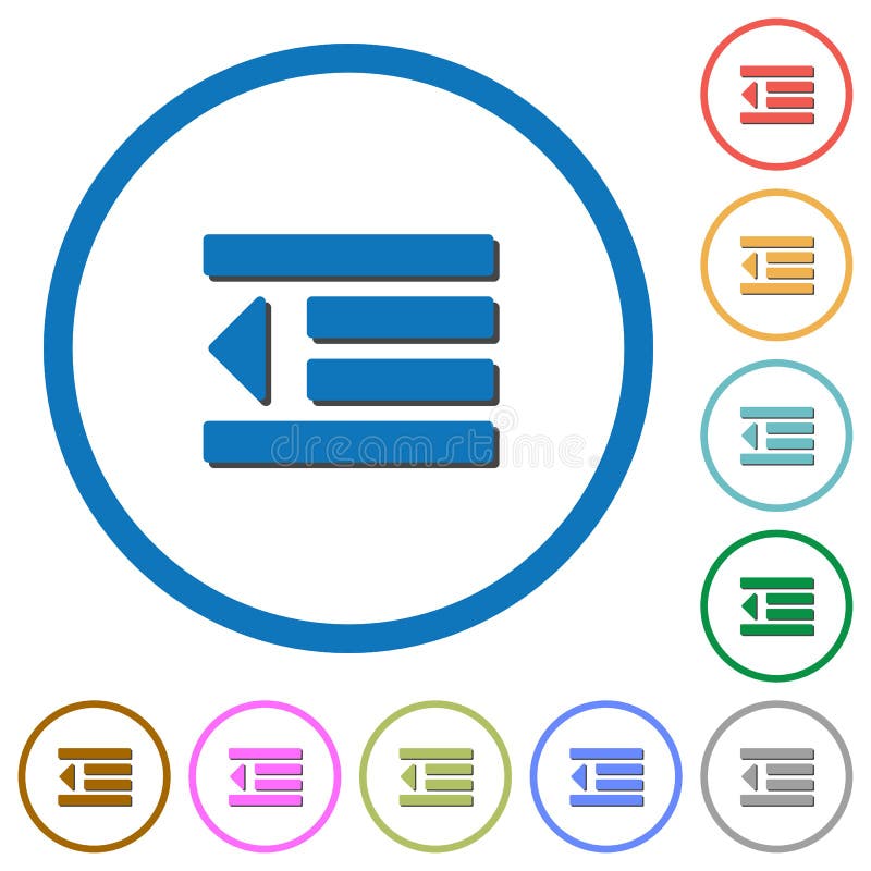 Indentation Icons Stock Illustrations – 224 Indentation Icons Stock ...