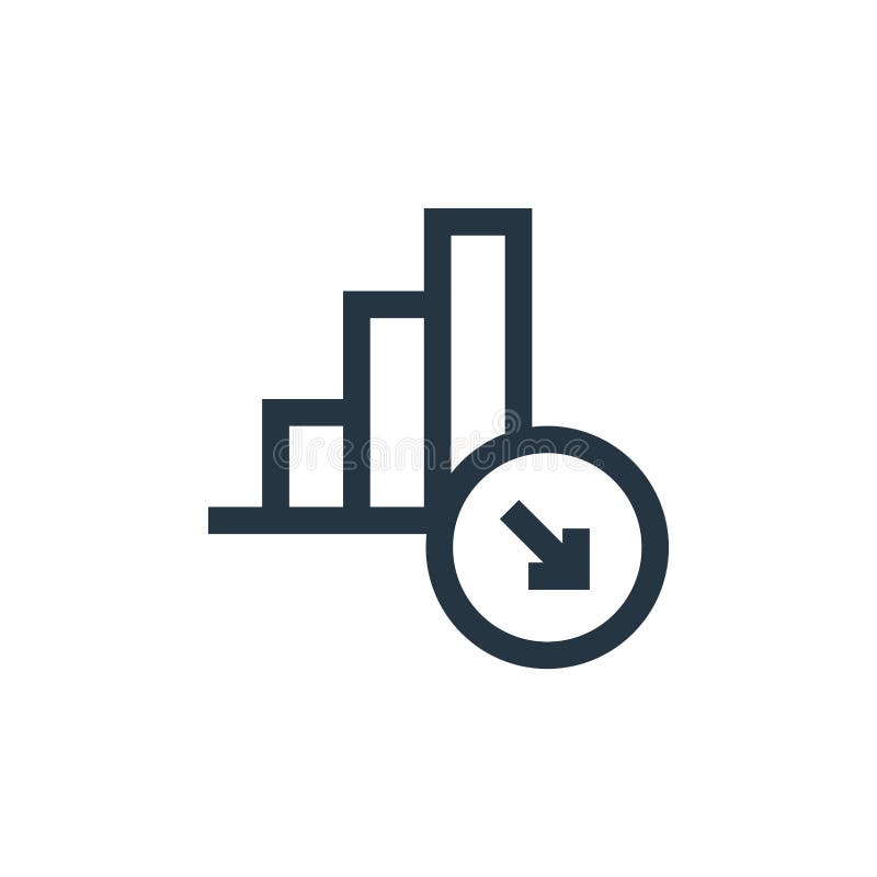 Decrease Vector Icon. Decrease Editable Stroke. Decrease Linear Symbol for Use on Web and Mobile ...