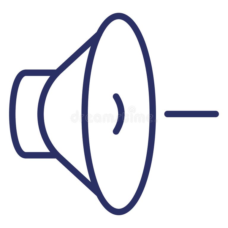 Decrease Volume Isolated Isolated Vector Icon Easily Editable Easily Editable Stock Vector ...