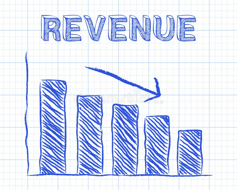 Income Down Blackboard stock vector. Illustration of text - 103918875