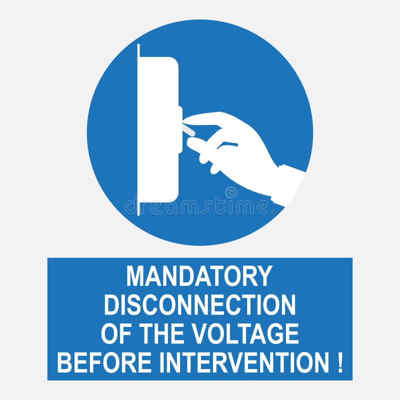 Mandatory Disconnection Stock Illustrations – 1 Mandatory Disconnection ...